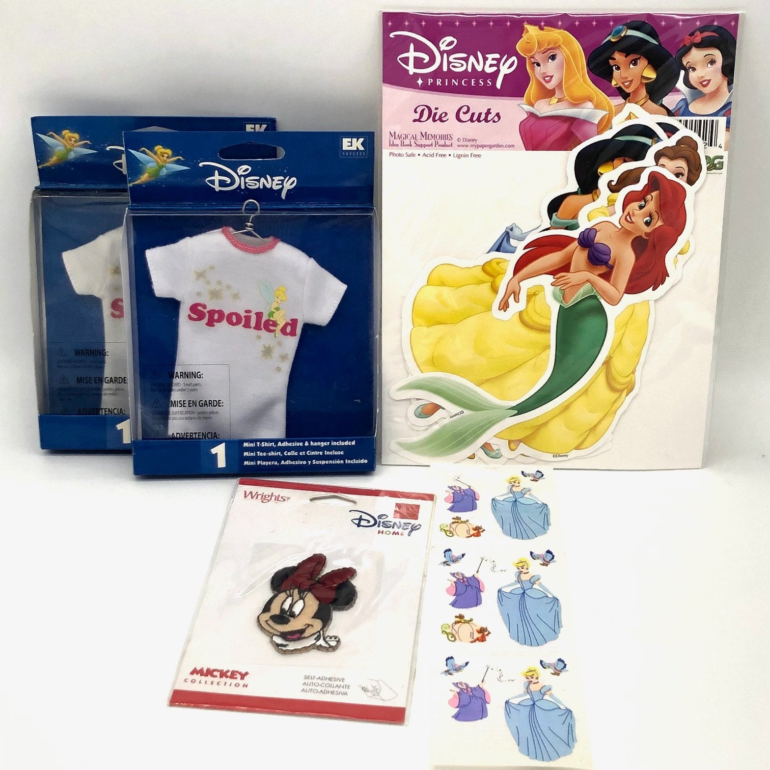 Disney Princess embellishments set - scrapbook - craft supplies - Belle ...