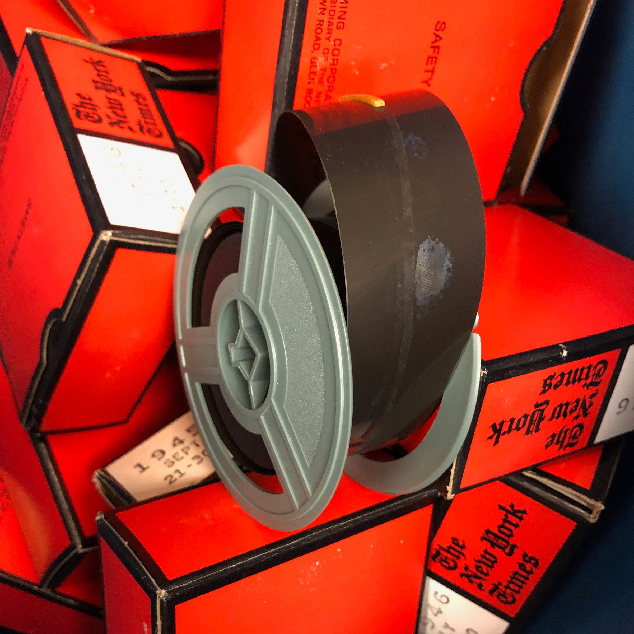 Bulk bag of microfiche rolls | Creative Reuse Online Store